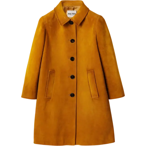 Miu Miu Suede Coat