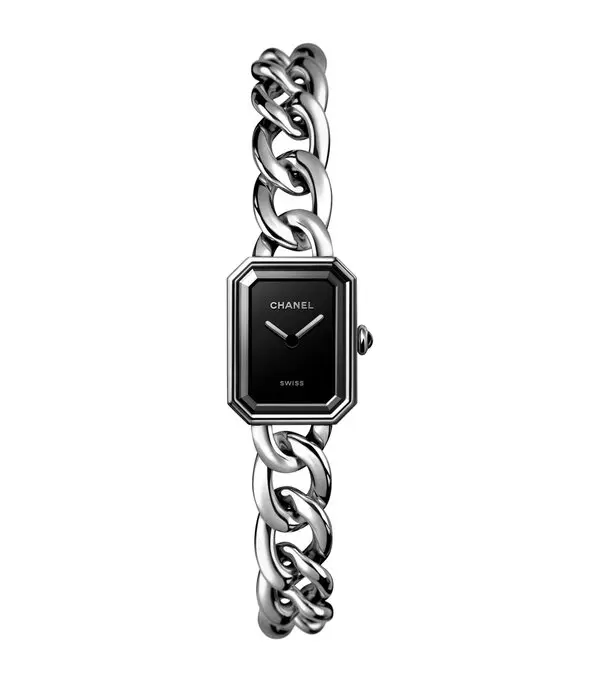 Chanel Small Première Gourmette Chain Watch - Silver