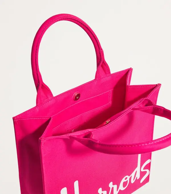 Harrods Logo Tote Bag - Pink