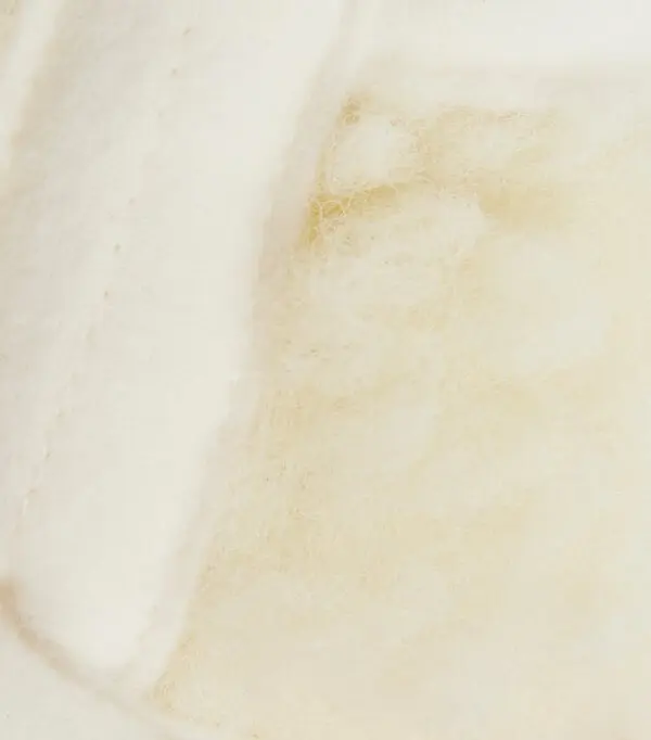 BINIBAMBA Merino Wool Booties - White