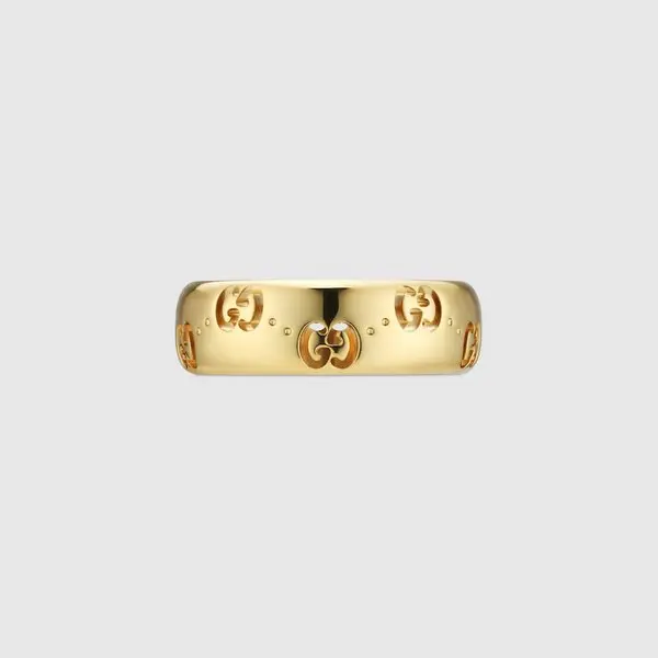 Gucci Icon 18k Ring - Yellow Gold