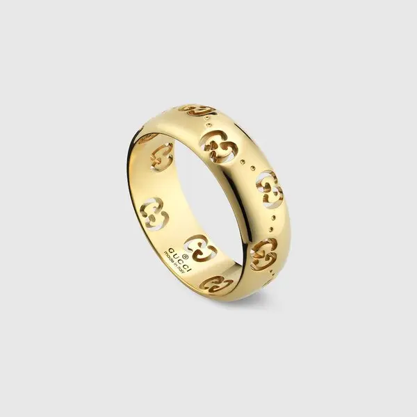 Gucci Icon 18k Ring - Yellow Gold