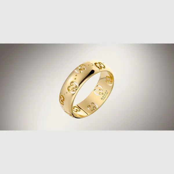 Gucci Icon 18k Ring - Yellow Gold