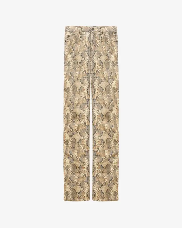 Isabel Marant Printed Corduroy Pants
