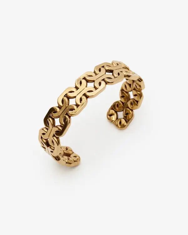 Isabel Marant Étoile Be Happy Brass Bracelet - Gold