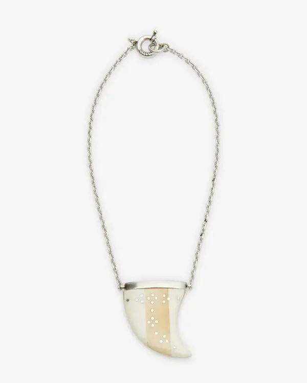 Isabel Marant Ellen Necklace - Ecru/silver