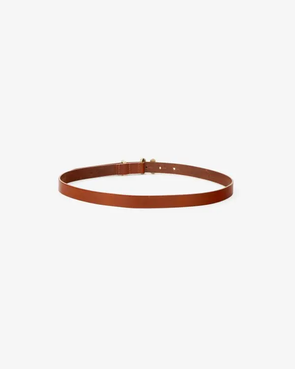 Isabel Marant Étoile Valdez Leather Belt - Khaki