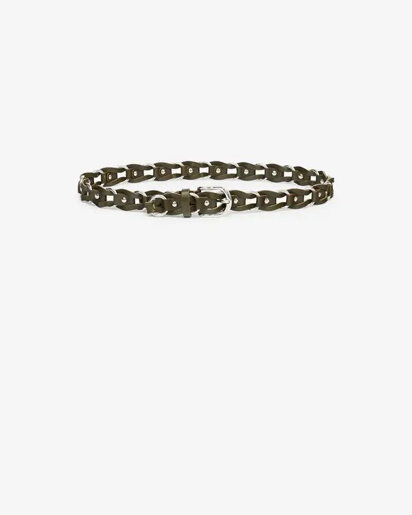 Isabel Marant Bali Belt - Dark Khaki