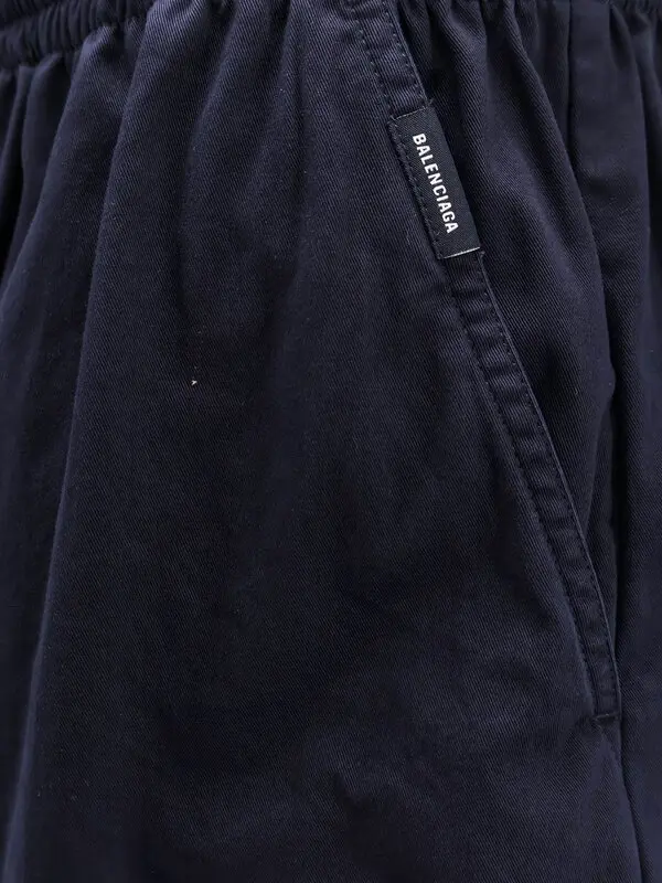 Balenciaga Cotton Baggy Trousers