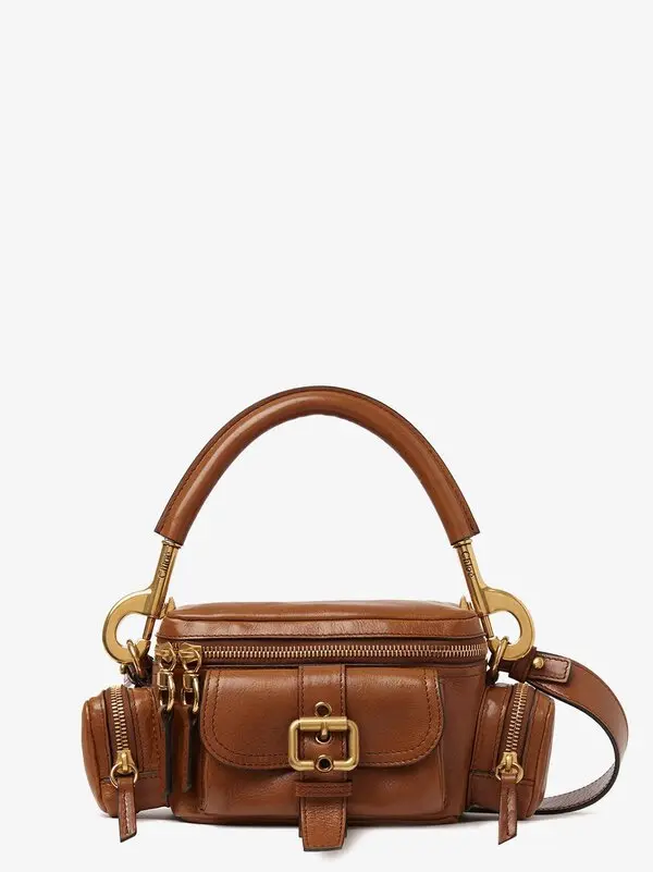Chloé Small Leather Bag With Multipocket Detail