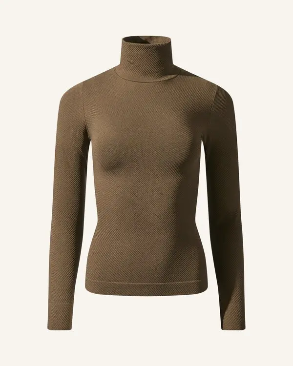 Perfect Moment Seamless Thermal Top - Brown