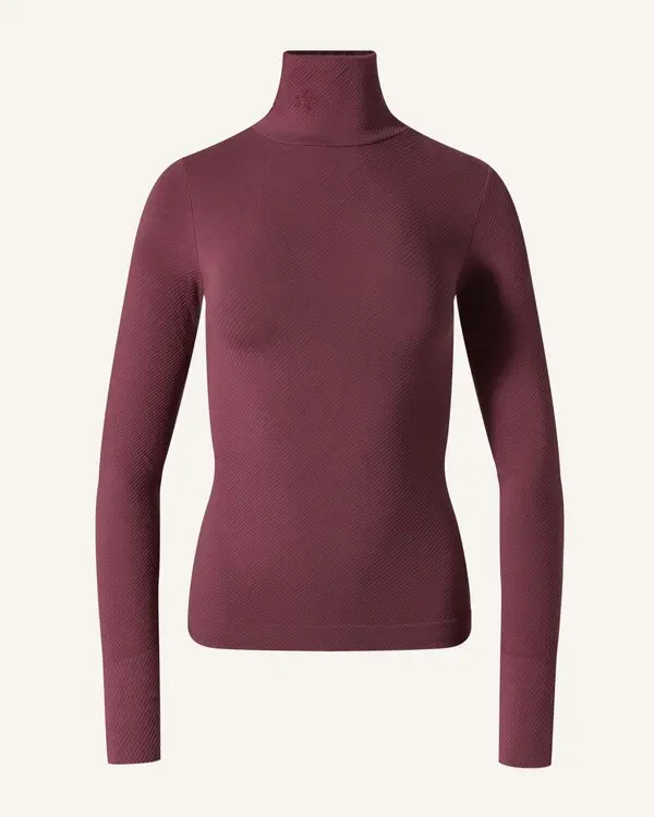 Perfect Moment Seamless Thermal Top - Burgundy
