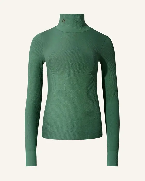 Perfect Moment Seamless Thermal Top - Dark-green