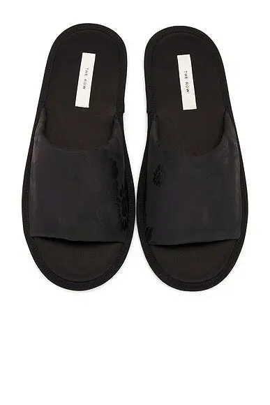 THE ROW Frances Open Toe Slipper