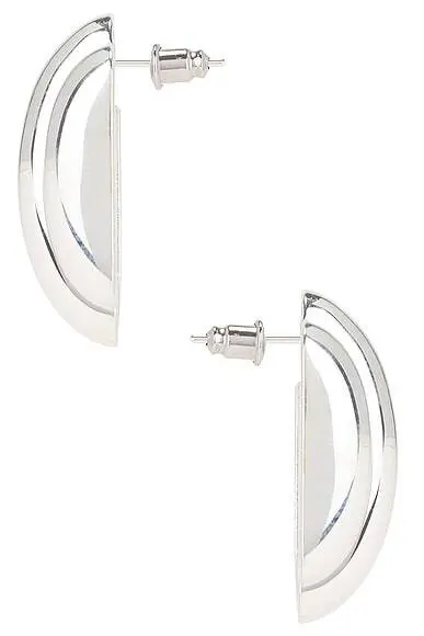 MEGA Les Tubes Earrings - Sterling Silver