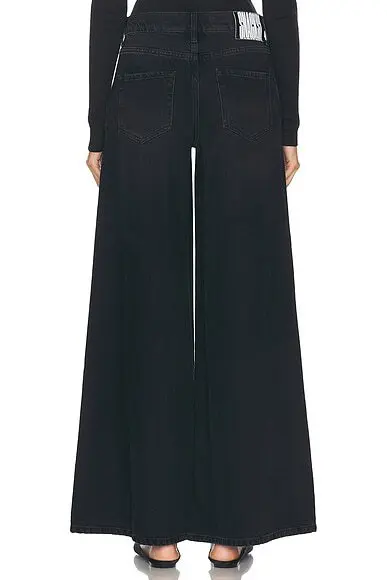 MOTHER The Slung Sugar Cone Sneak Jeans