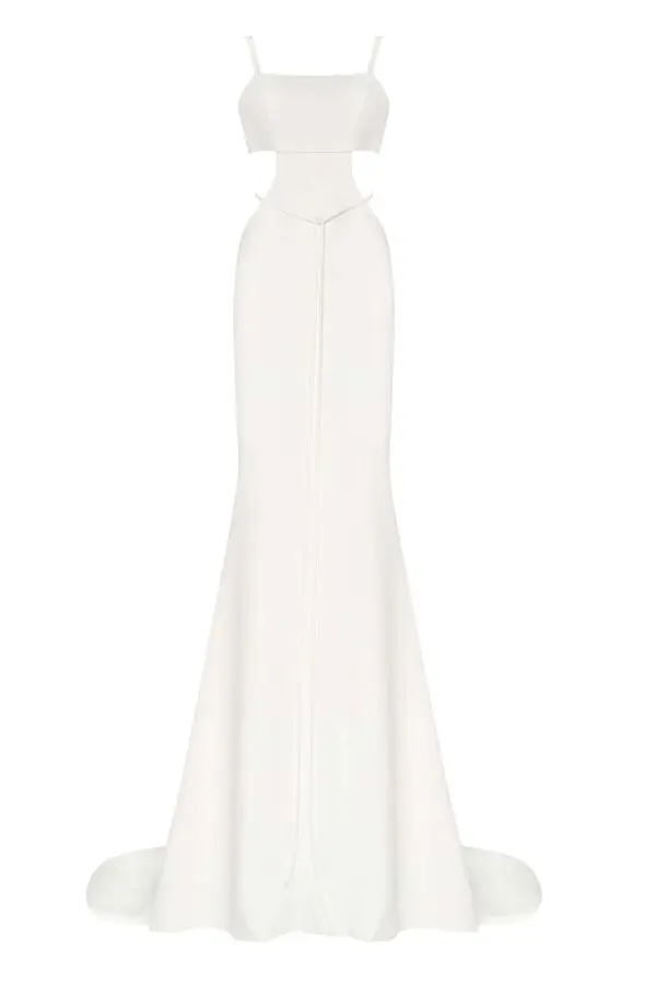 MILLA Maxi Gown With Side Cut-outs