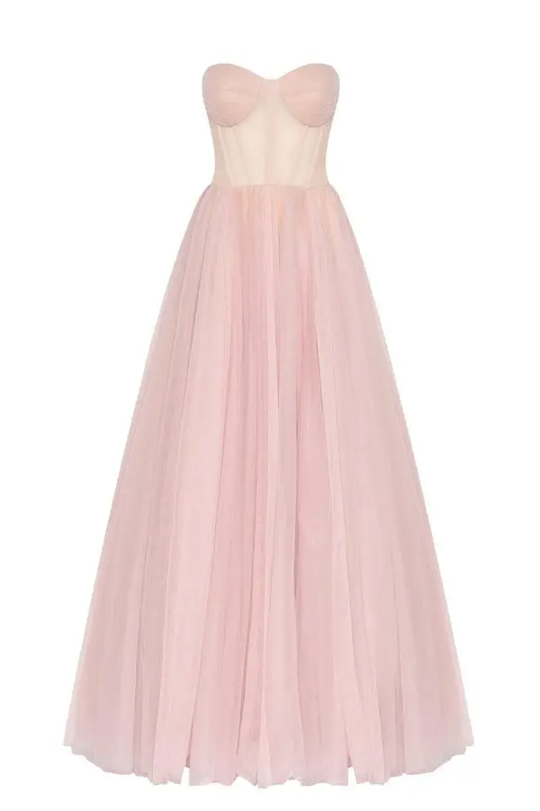 white christmas dresses Cherry Red Glitter Tulle Maxi Dress