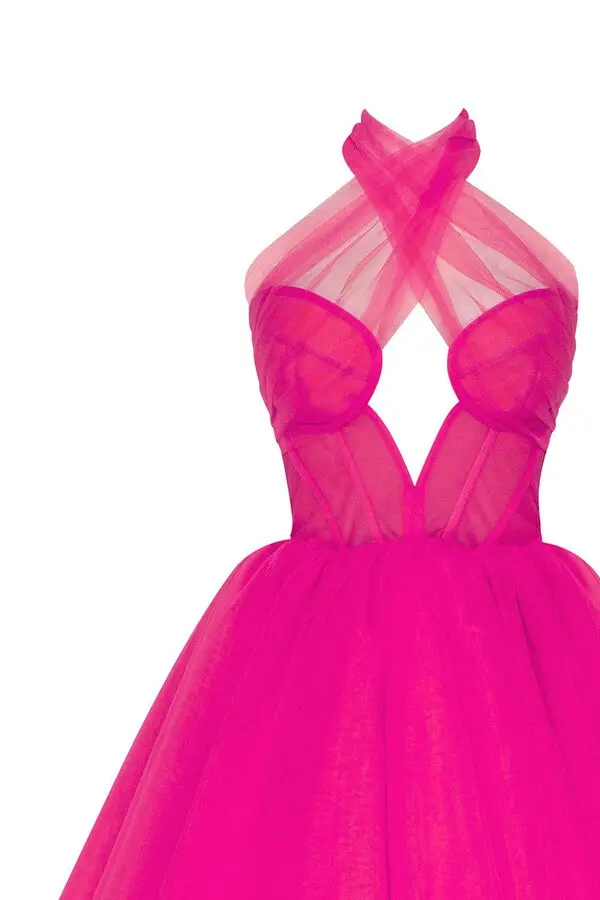MILLA Vibrant Mini Tulle Dress