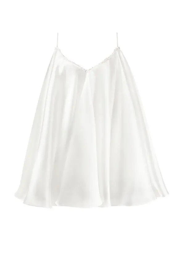 MILLA Babydoll Mini Dress With Gloves