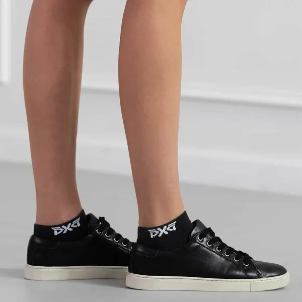 PXG Jacquard Logo Ankle Socks