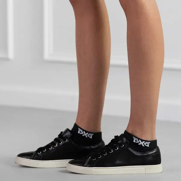 PXG Jacquard Logo Ankle Socks
