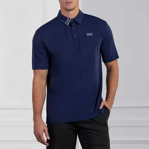 PXG Comfort Fit Fineline Polo - Navy