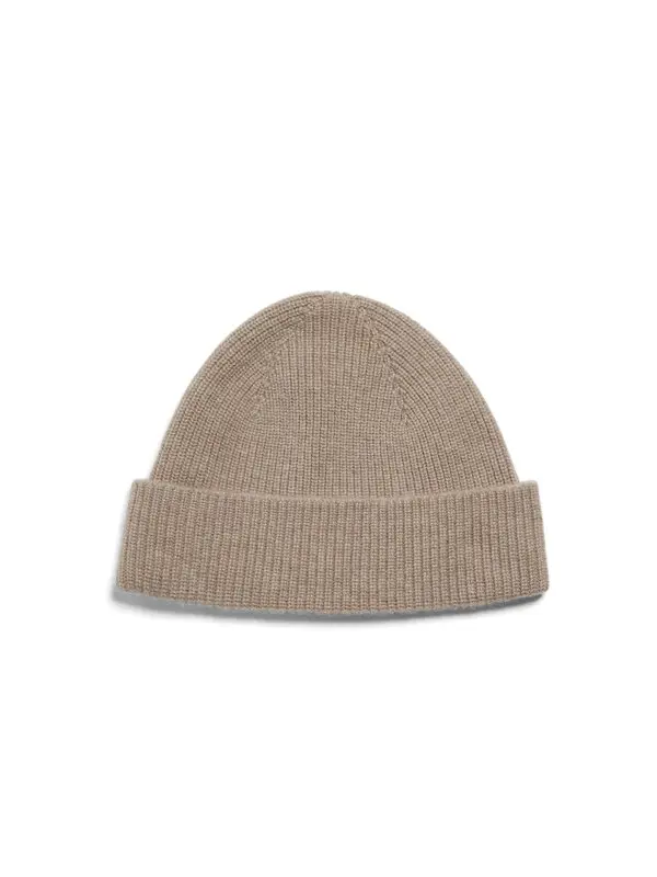 Zegna Oasi Cashmere Beanie - Light Taupe