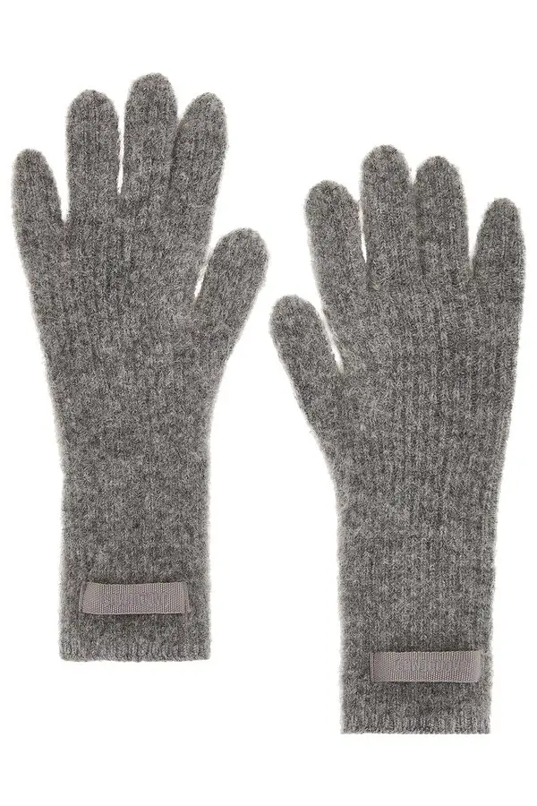 Jacquemus Les Gants Gros Grain - Dark Grey