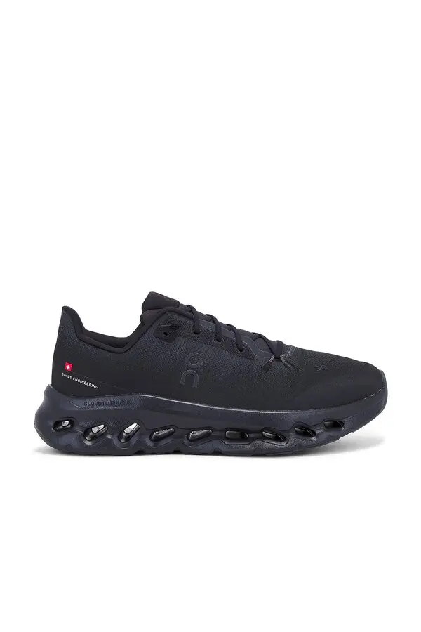 On Cloudtilt Sneaker In Black - Eclipse & Black