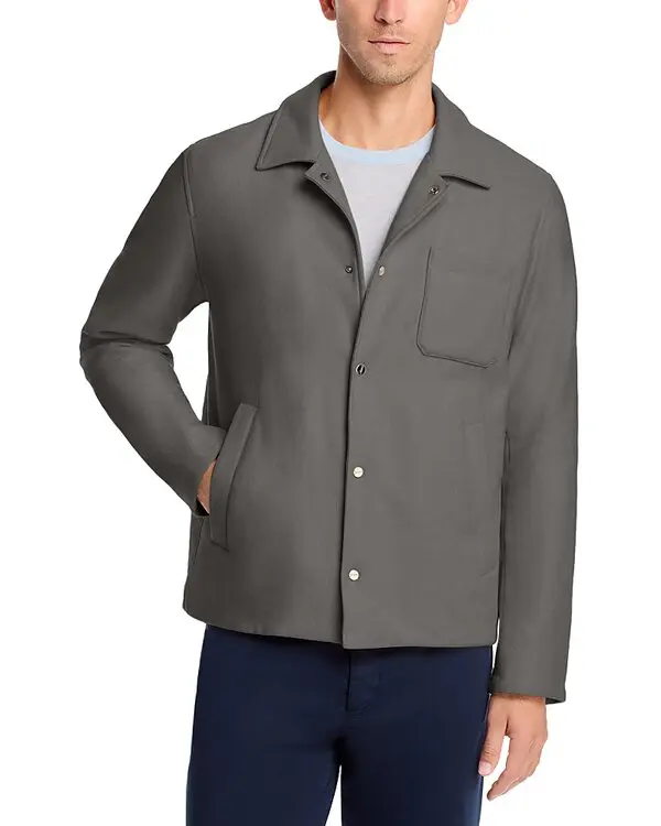 Herno Flannel Shirt Jacket