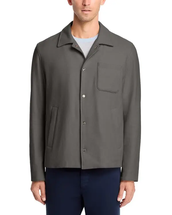 Herno Flannel Shirt Jacket