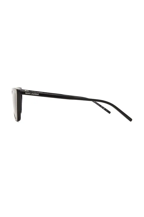 Saint Laurent Thin Mica Sunglasses - Black