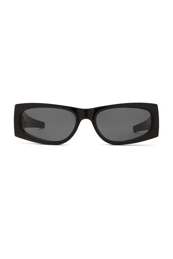Saint Laurent Rectangle Sunglasses - Black