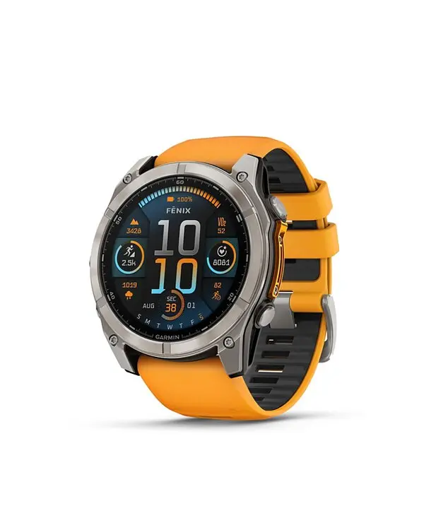 GARMIN Fenix 8 51mm Smartwatch - Orange
