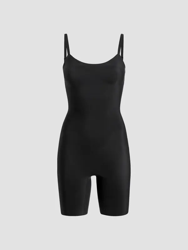 Commando Zone Smoothing Stretch Bodysuit - Black