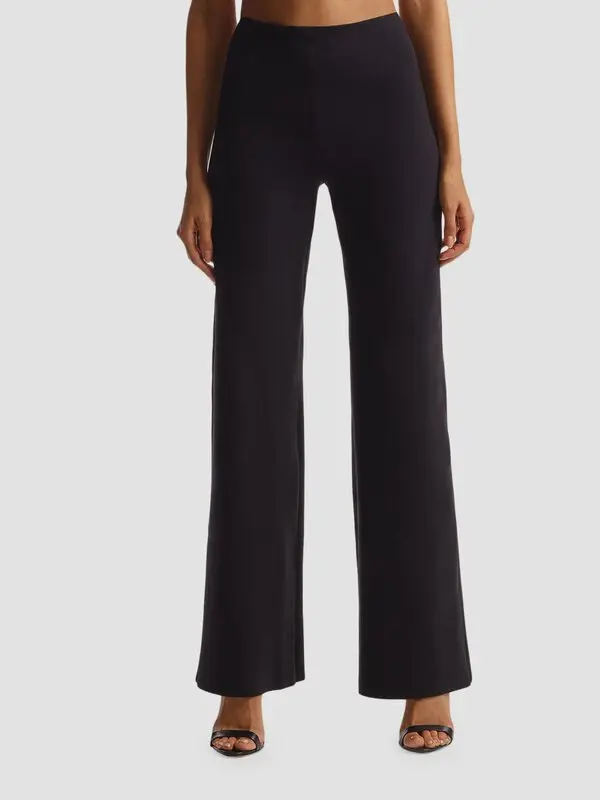 Commando Neoprene Wide-leg Pants