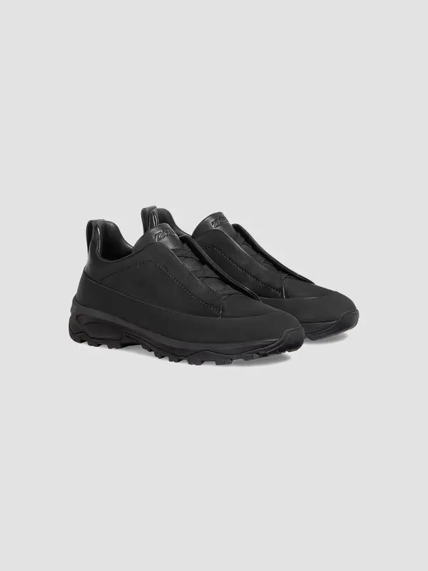 Zegna Triple Stitch Monte Sneakers
