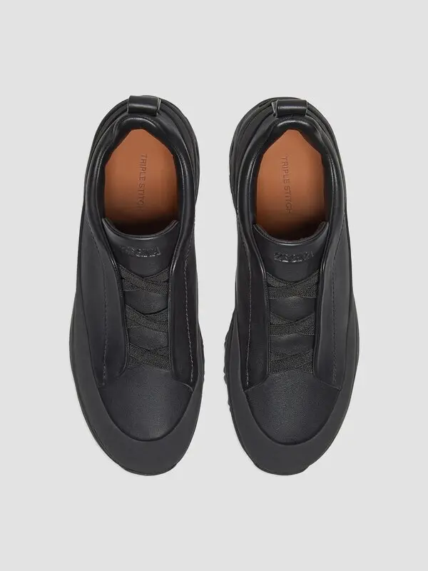 Zegna Triple Stitch Monte Sneakers