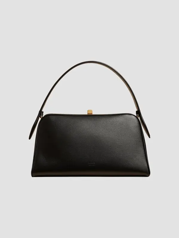 Khaite Cate Leather Top Handle Bag
