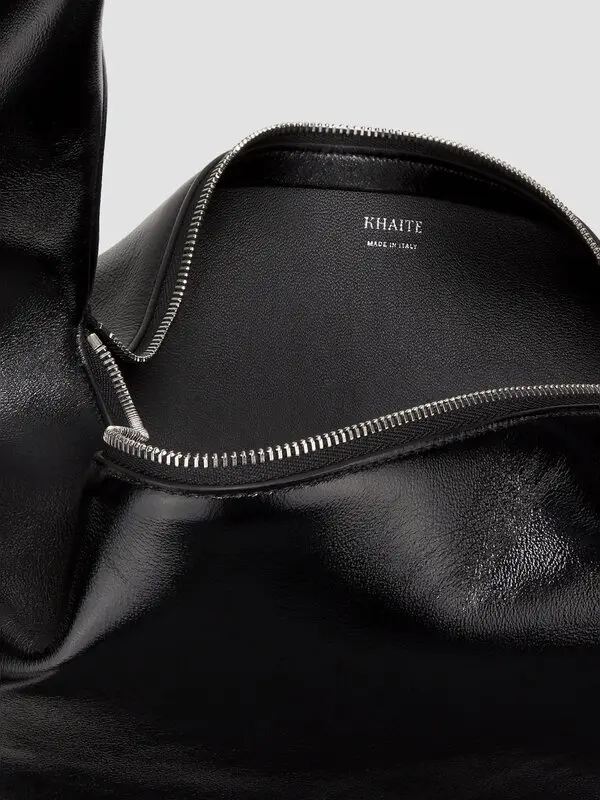 Khaite Olivia Leather Hobo Bag