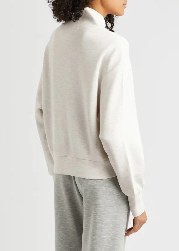 Varley Davidson Half-zip Stretch-jersey Sweatshirt