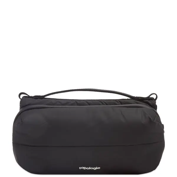 TOPOLOGIE Bottle Sacoche Bag Large - Black Tech Sateen