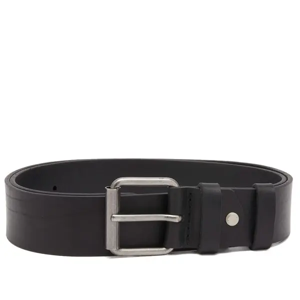 Nudie Jeans Pedersson Leather Belt - Black