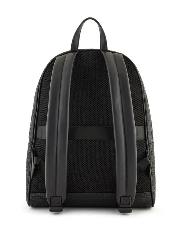 Armani Exchange Embossed Logo Backpack