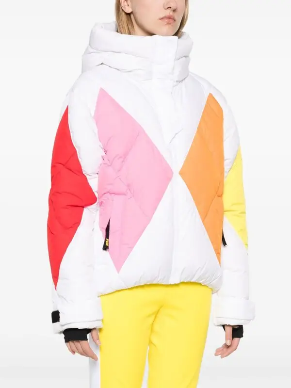 Rossignol X Jcc Diamond Down Bomber Jacket - White