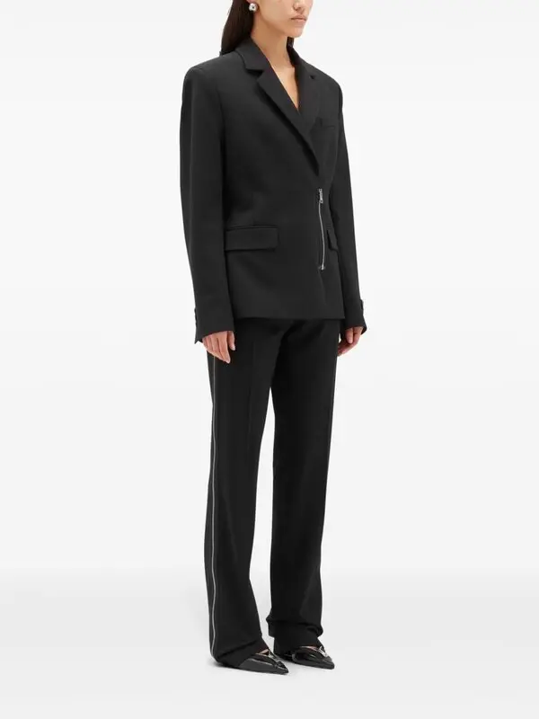 MSGM Side-zip Straight Trousers