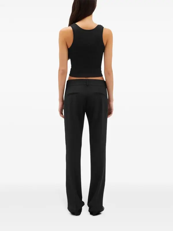 MSGM Side-zip Straight Trousers