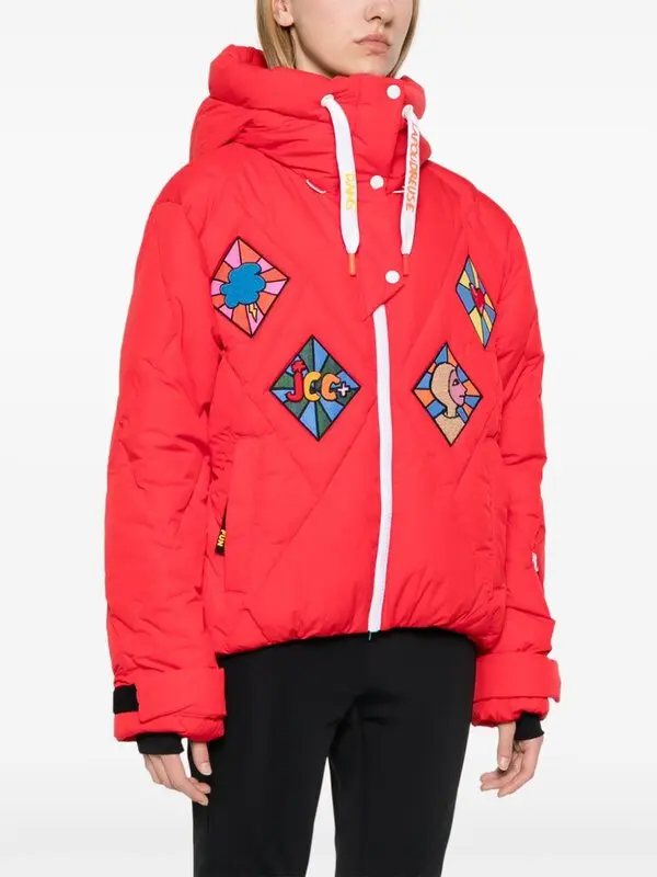 Rossignol X Jcc Lumy Down Bomber Jacket - Red