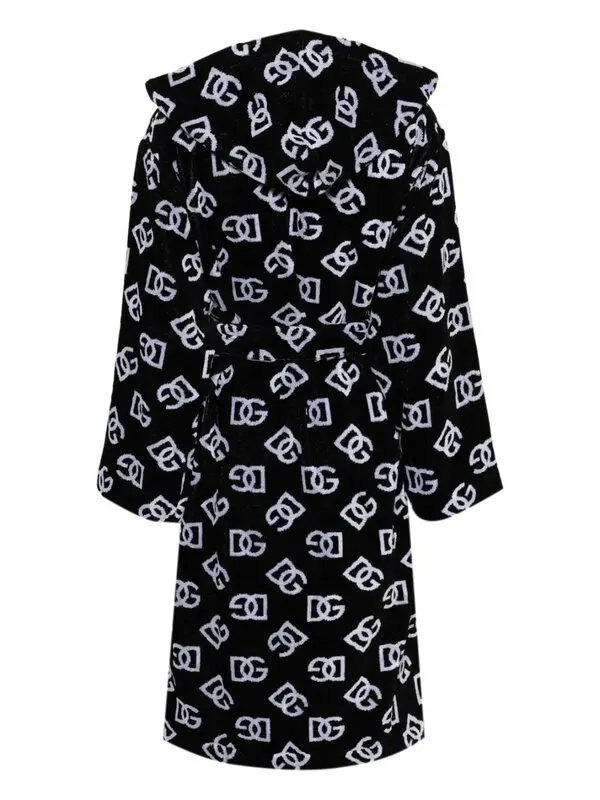 Dolce & Gabbana Jacquard Terry Bath Robe